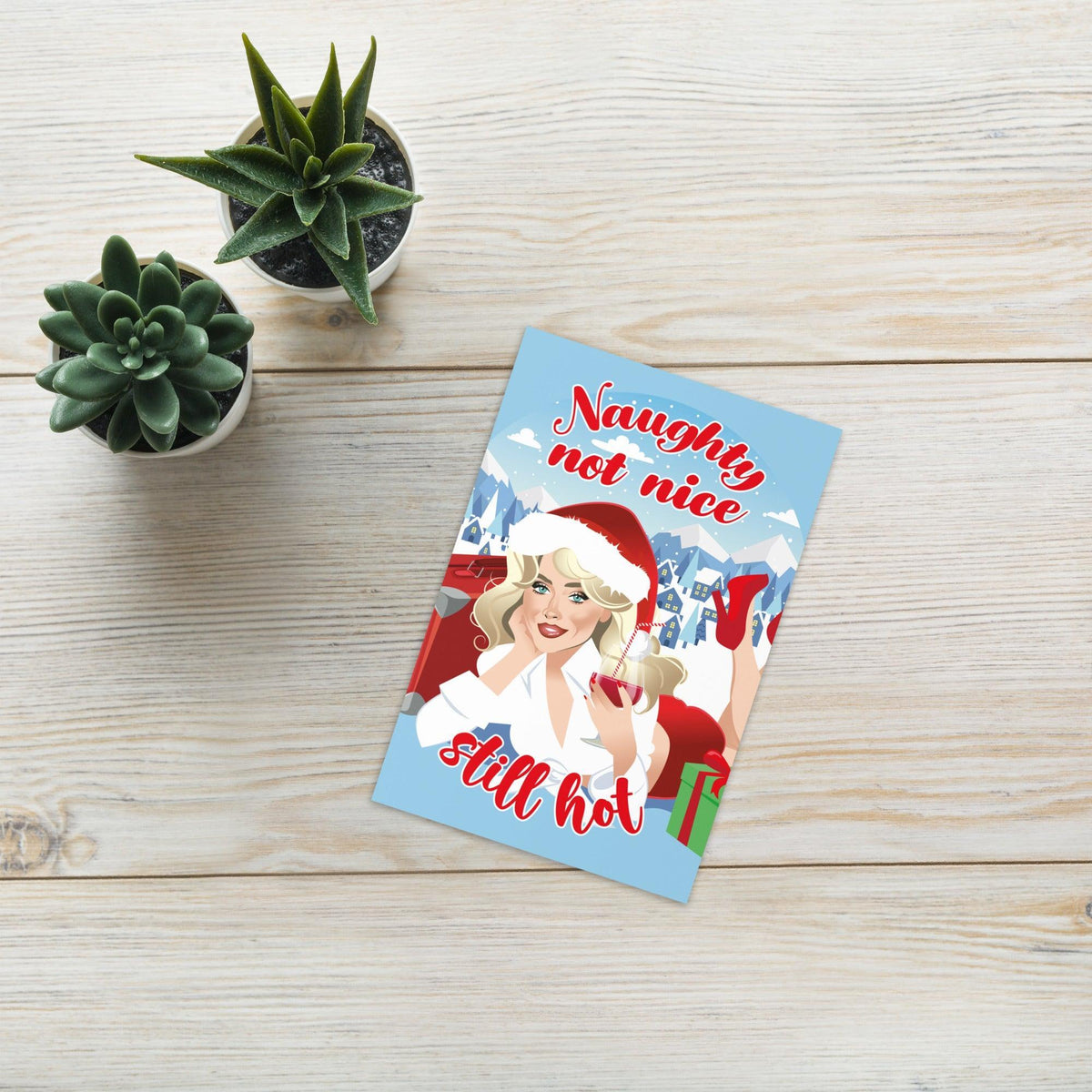 Naughty Not Nice (Christmas Card) – Swish Embassy