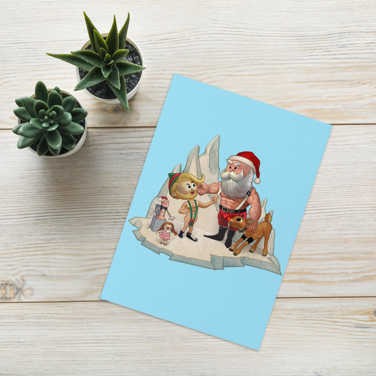 Santa's Little Helper (Greeting card) – Swish Embassy