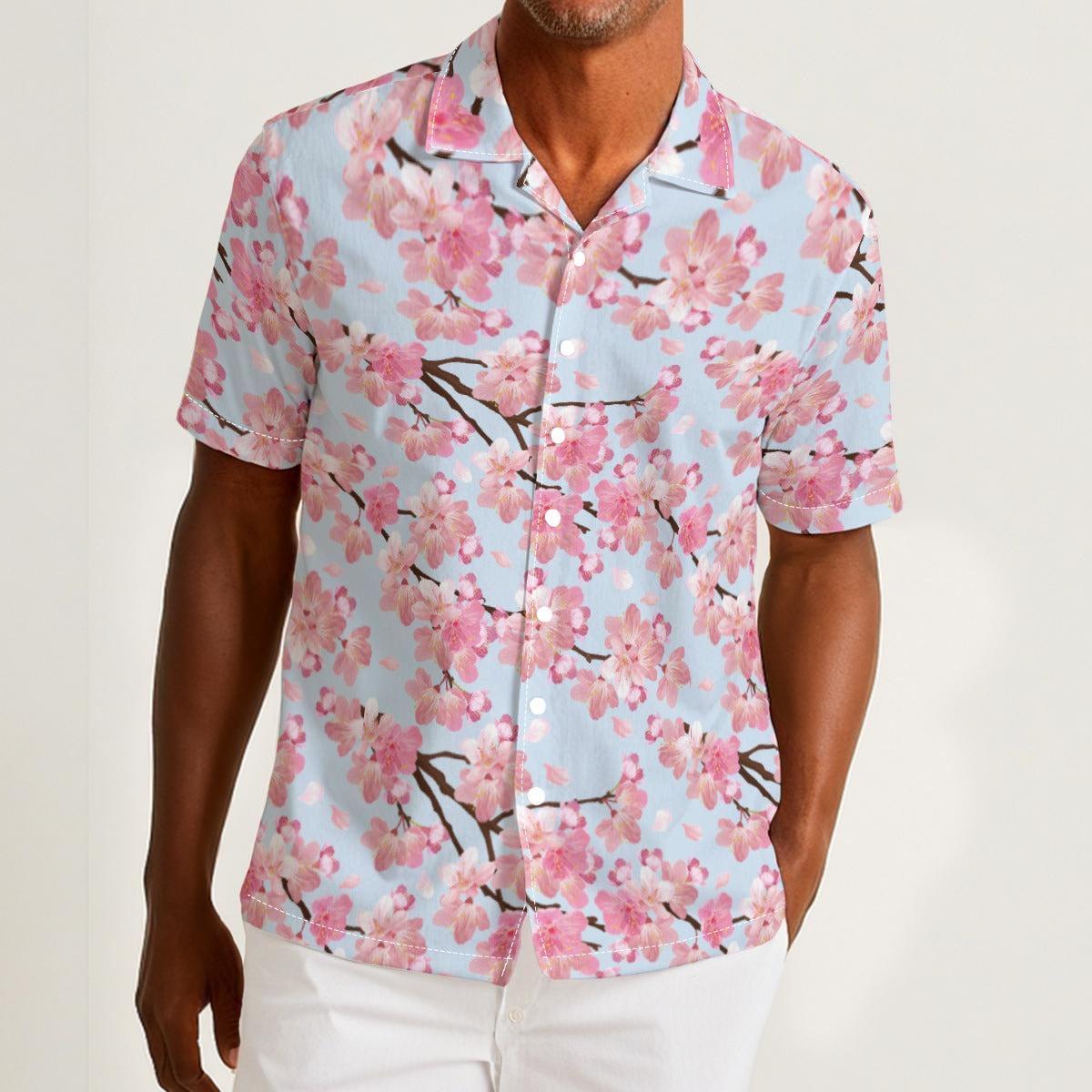 Cherry Blossom (Cotton Button Shirt) – Swish Embassy
