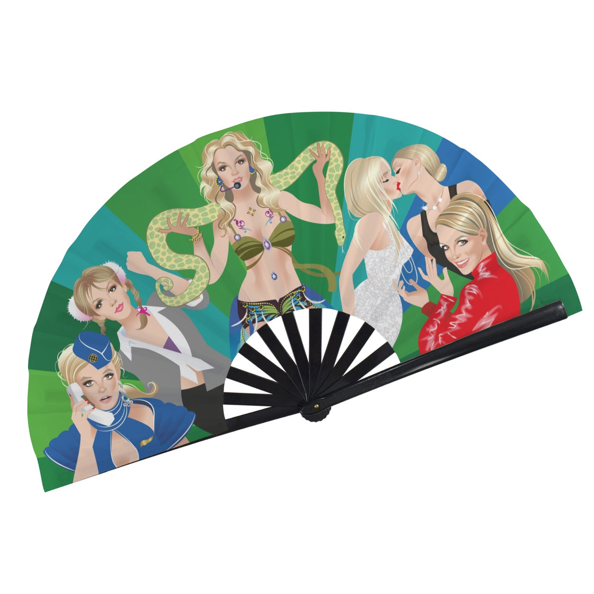 Oops (Folding Clack Fan) – Swish Embassy